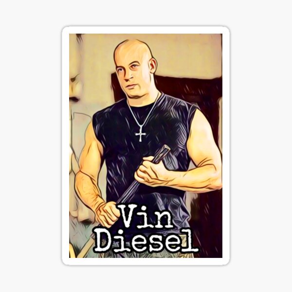 "Toretto Dominic Toretto" Sticker for Sale by LargeCanvas91 | Redbubble