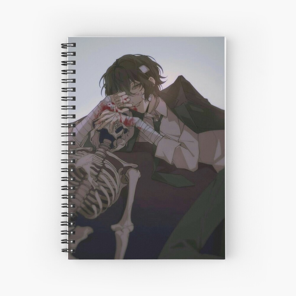 "Dazai Osamu, Anime bungou stray " Spiral Notebook for Sale by ...