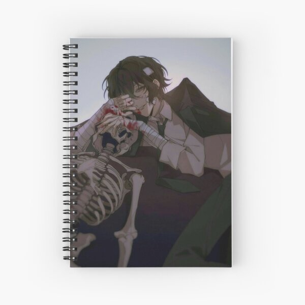 "Dazai Osamu, Anime bungou stray " Spiral Notebook for Sale by ...