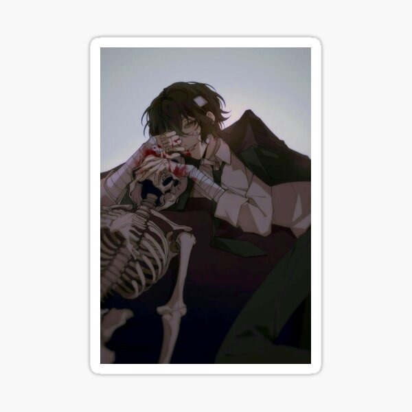 "Dazai Osamu, Anime bungou stray " Sticker for Sale by 33Panda33 ...