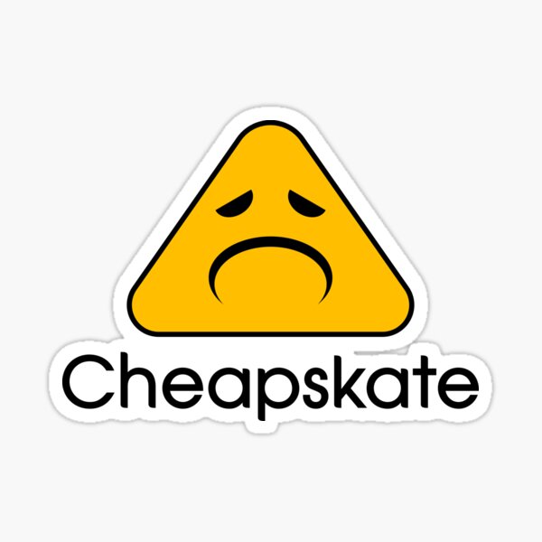"Behringer Cheapskate" Sticker by animal-tested | Redbubble