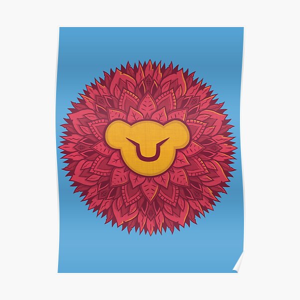 "Leaf Mane King" Poster for Sale by IdeasConPatatas | Redbubble