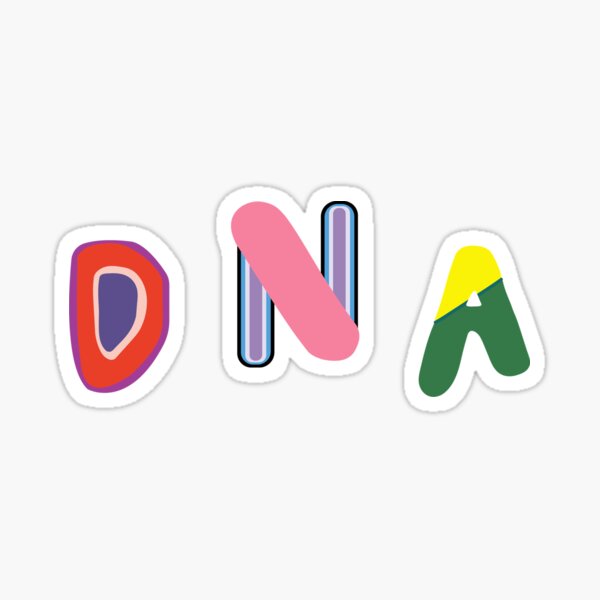 "DNA" Sticker for Sale by Nephilim101 | Redbubble