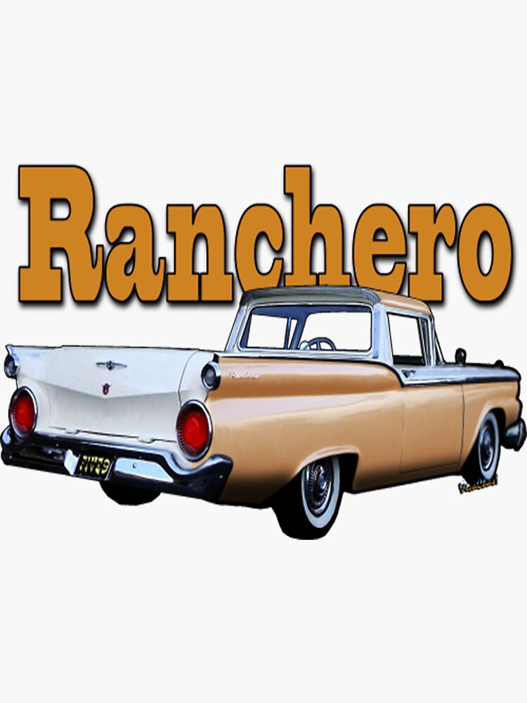 "59 Ford Ranchero 59 Ford Ranchero" Sticker for Sale by 2020Printwork ...