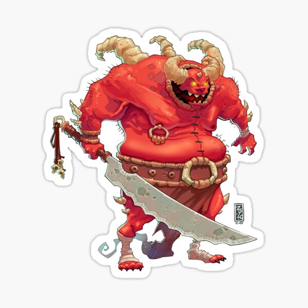 "Wolverine Demon of the Underworld" Sticker for Sale by RoloMallada ...