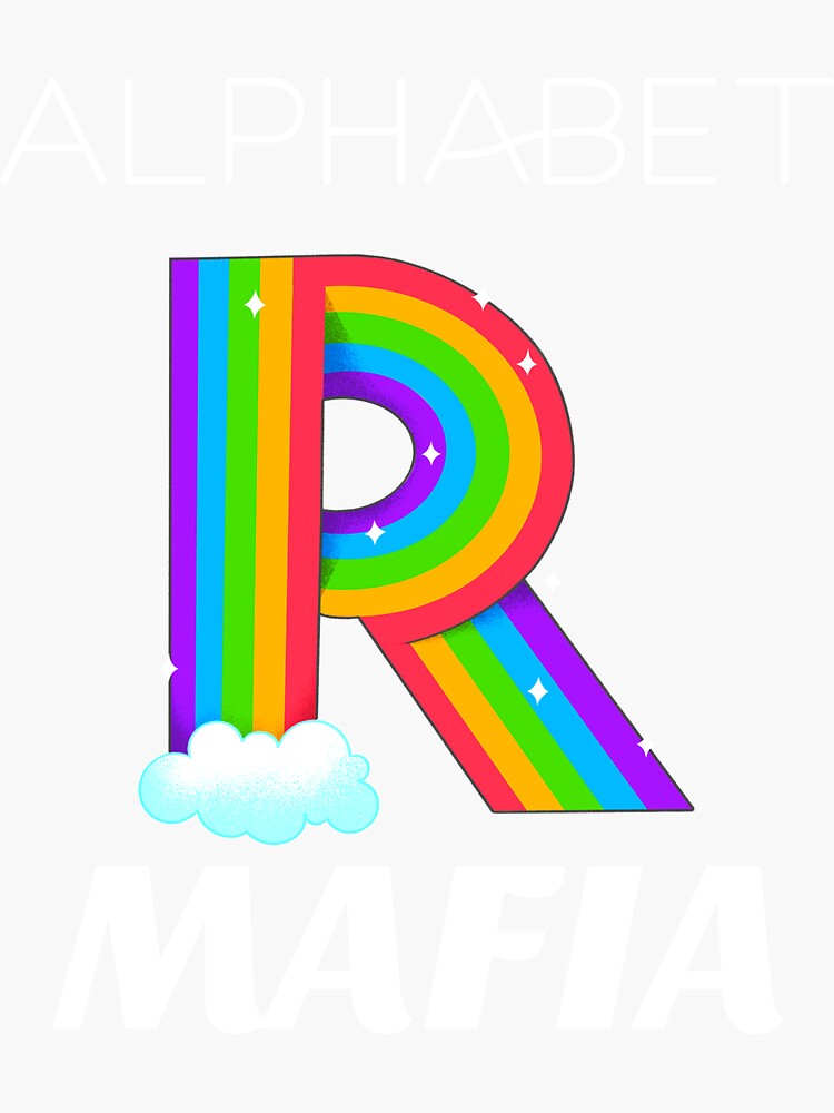 "Alphabet Mafia LGBT Rainbow" Sticker by BigJackTees | Redbubble