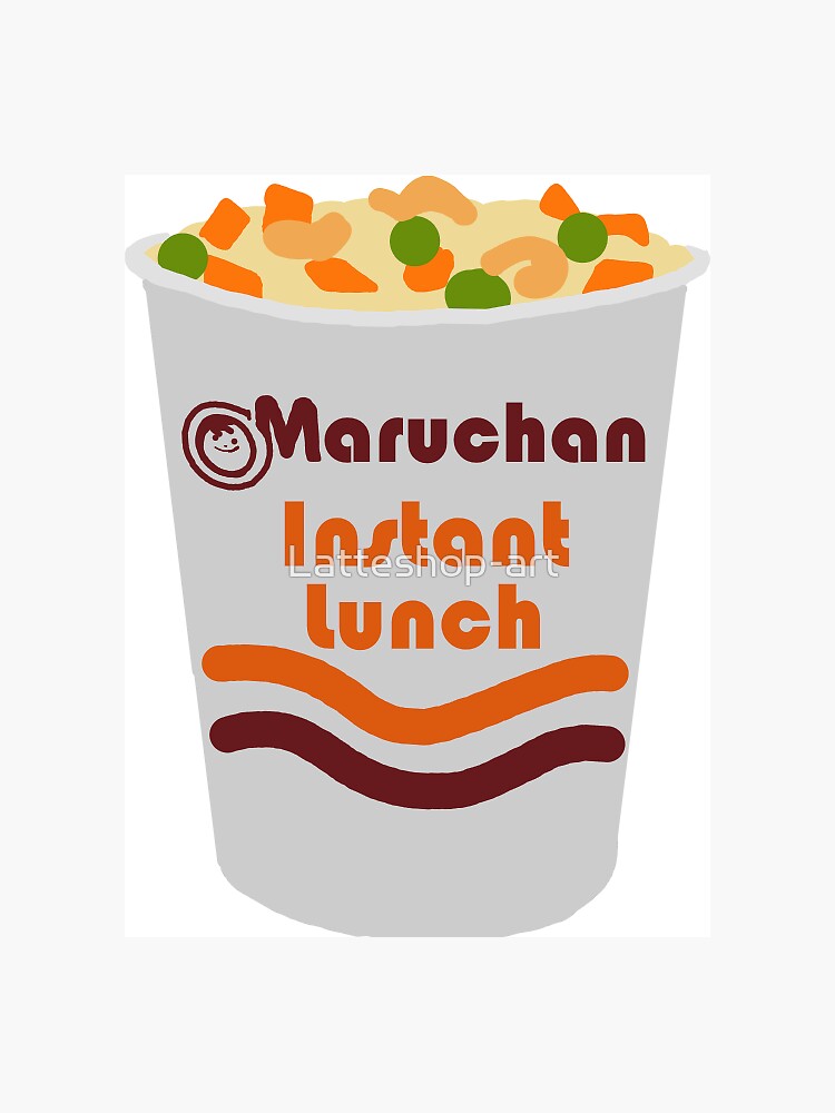 "Maruchan" Magnet for Sale by Latteshop-art | Redbubble