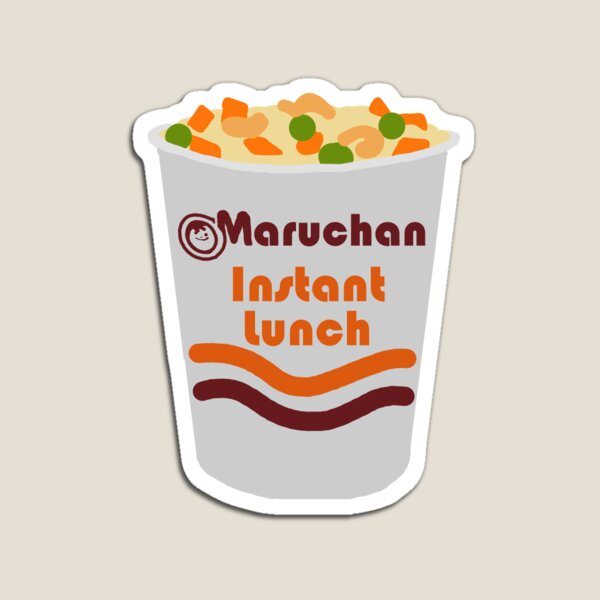 "Maruchan" Magnet for Sale by Latteshop-art | Redbubble