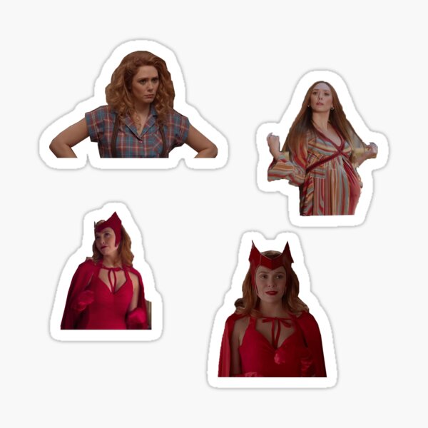 Wanda Maximoff Stickers | Redbubble