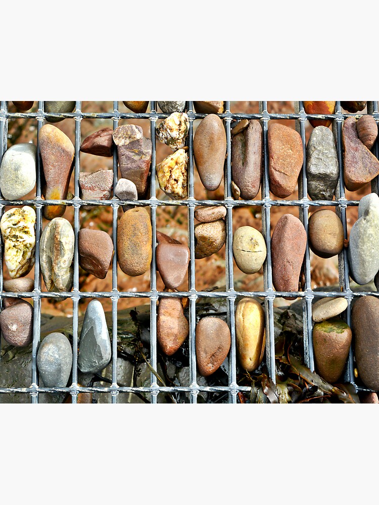 "Pebbles In A Grid" Sticker for Sale by AlexaZari | Redbubble