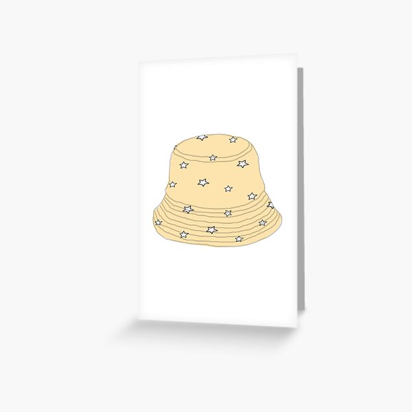 "cute vsco star bucket hat " Greeting Card for Sale by carriejng ...