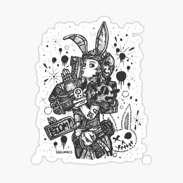 Not So Tiny Tina Sticker For Sale By Blassmaus Redbubble
