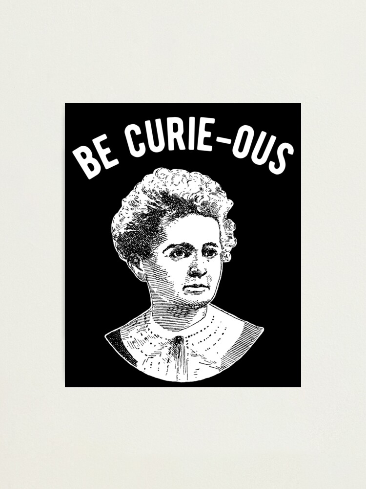Lámina fotográfica «Marie Curie Mujeres en la ciencia Feminista Be ...
