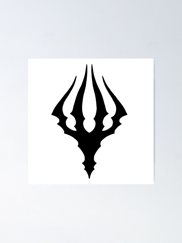 "Hollow Knight King's Brand Black " Poster for Sale by LittleSmarthy ...