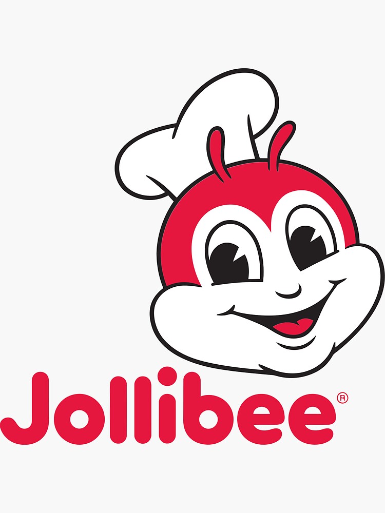 "Jollibee" Sticker by TheWokeTexan | Redbubble