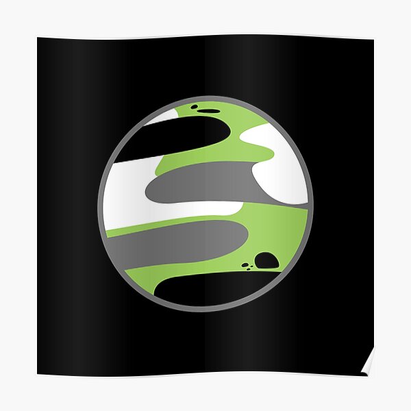 "Aromantic subtle pride flag planet" Poster for Sale by QwertyStickers ...
