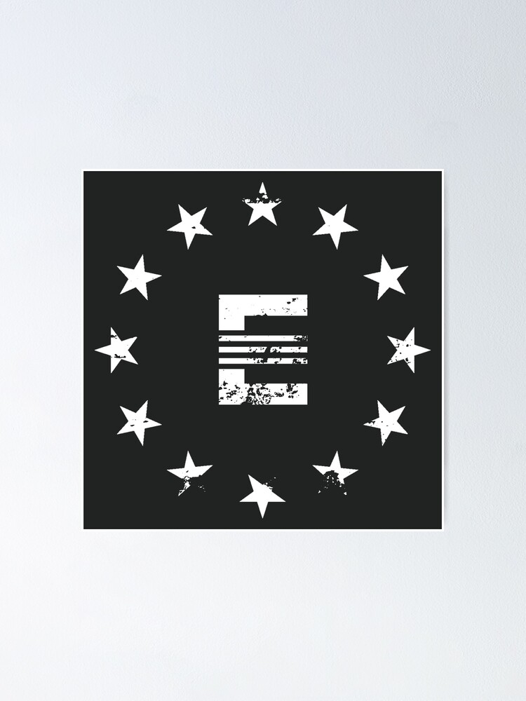 "Enclave Logo Worn" Poster by Geempah | Redbubble
