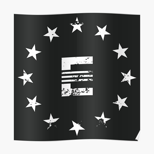 "Enclave Logo Worn" Poster by Geempah | Redbubble