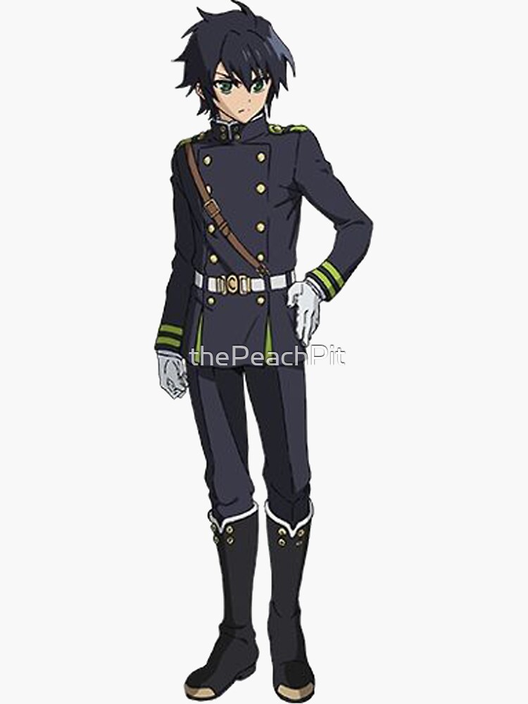 "Owari no Seraph Yuichiro Hyakuya Full Body" Sticker for Sale by ...