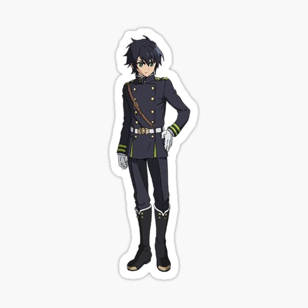 "Owari no Seraph Yuichiro Hyakuya Full Body" Sticker for Sale by ...