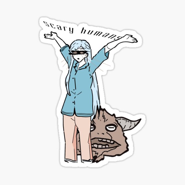 "Log Horizon ''SCARY HUMANS '' V1 " Sticker for Sale by riventis66 ...