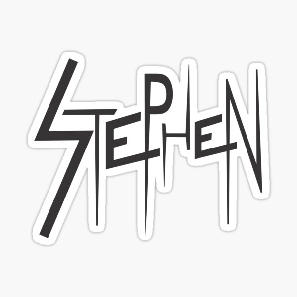 "Stephen " Sticker by StephenByIsti | Redbubble