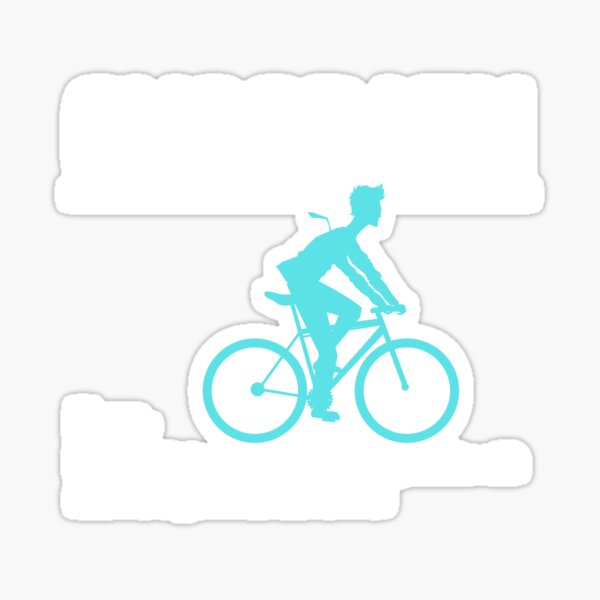 "Cycopath" Sticker for Sale by jkulling | Redbubble