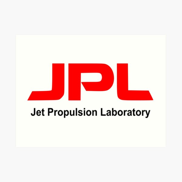 "NASA Jet Propulsion Laboratory JPL Logo" Art Print by SpaceTroves ...