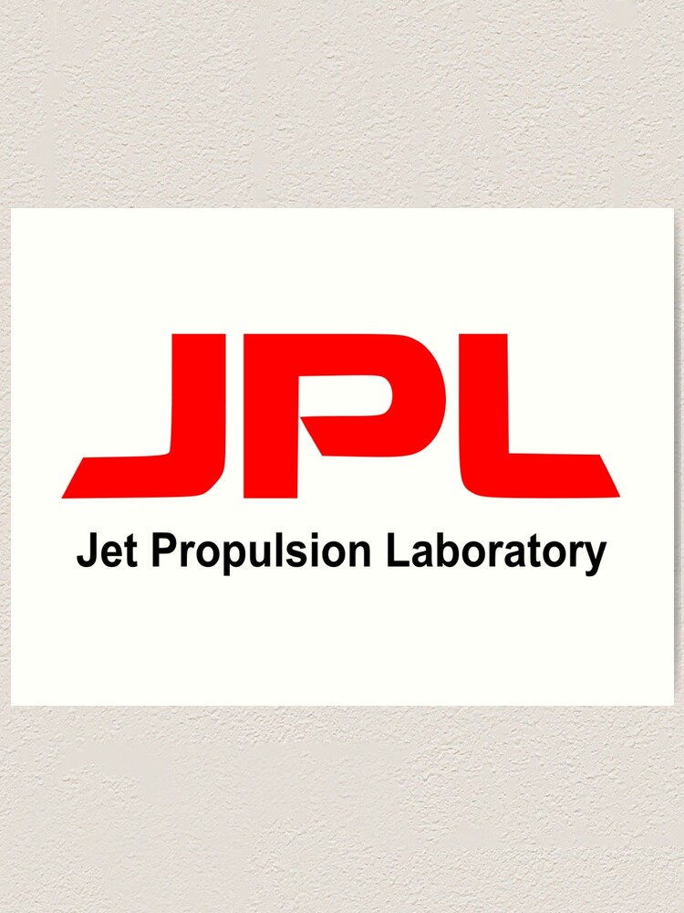 "NASA Jet Propulsion Laboratory JPL Logo" Art Print by SpaceTroves ...