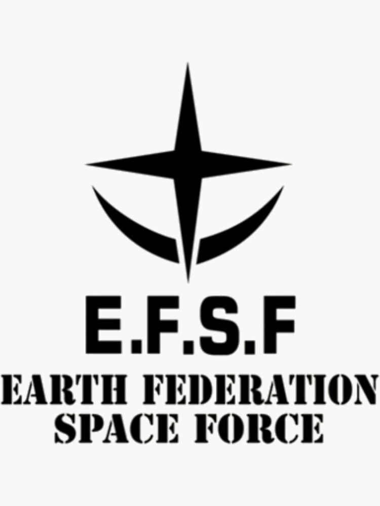 "E.F.S.F" Sticker for Sale by Lumyoss | Redbubble