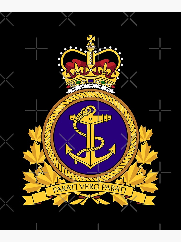 "canada royal navy flag coat of arms" Poster by mikoala50 | Redbubble