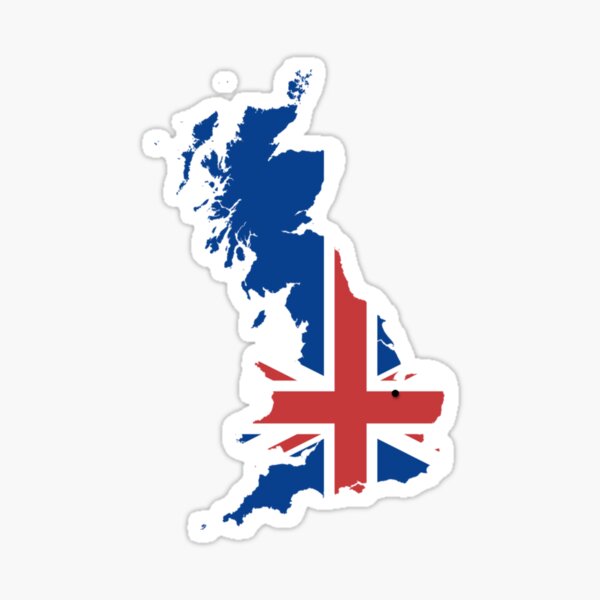 "UK Flag" Sticker for Sale by ismailtop1 | Redbubble