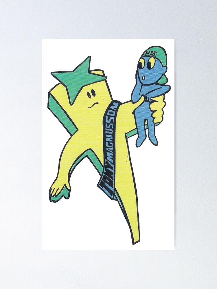 "Tony Magnusson, H Street skateboard t shirt design " Poster by ...