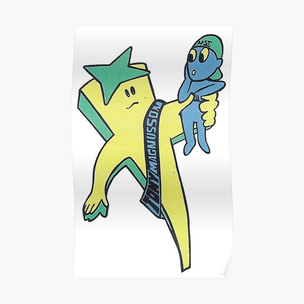 "Tony Magnusson, H Street skateboard t shirt design " Poster by ...