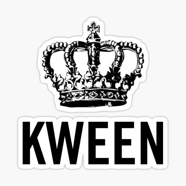 "Kween" Sticker by sergiovarela | Redbubble
