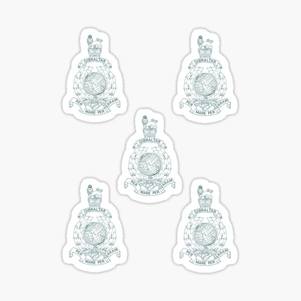 "Royal Marines Commando - Per Mare Per Terram" Sticker by LukeWomersley ...