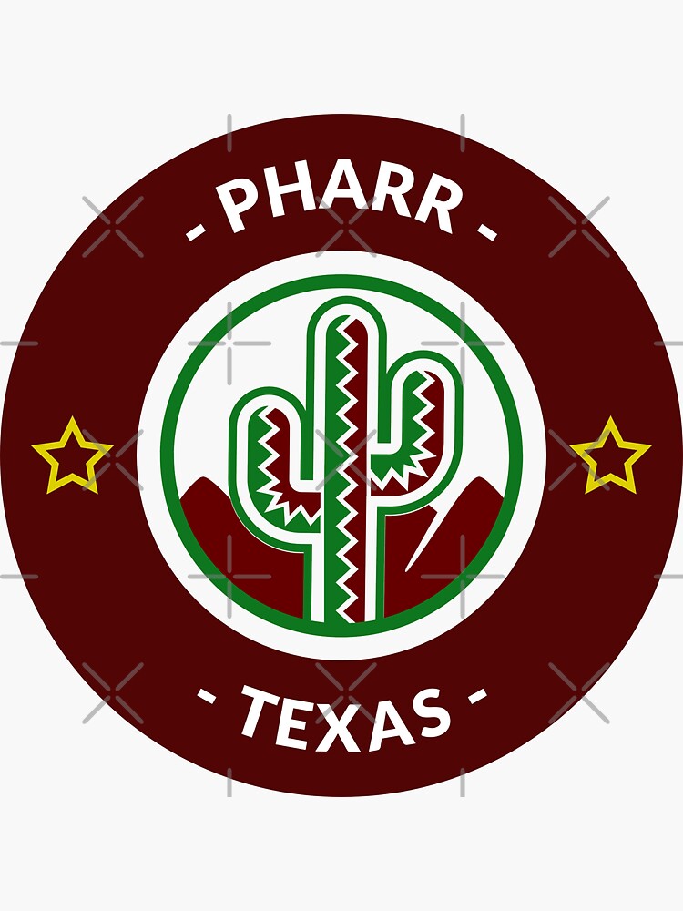 "Pharr Texas" Sticker for Sale by Taumaturgo | Redbubble