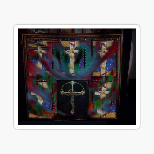 "Oh My Lord!" Sticker by ArtOfE | Redbubble