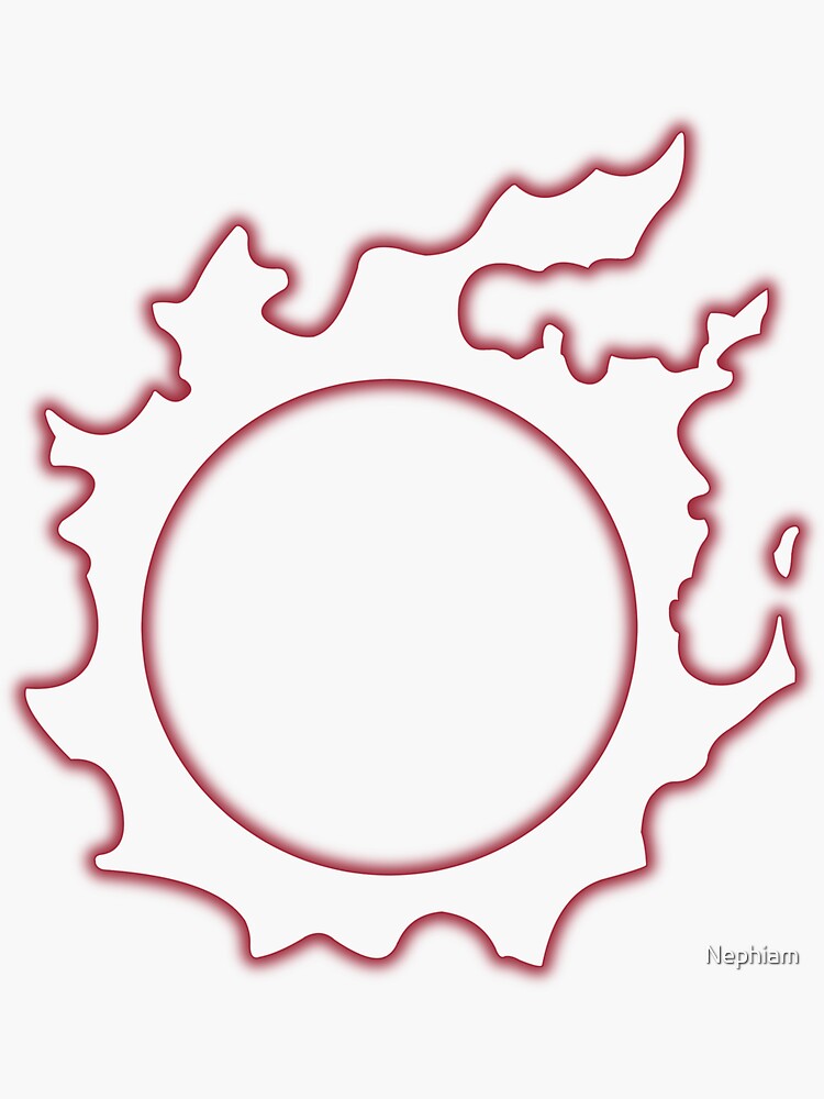 "Dalamud" Sticker for Sale by Nephiam | Redbubble