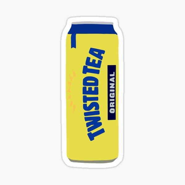 "Minimalist Twisted Tea Original " Sticker for Sale by AlyssaLCcreates ...