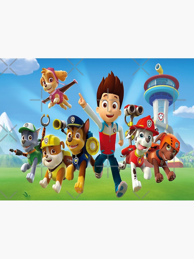 "Paw Patrol" Poster by Basket-Pro | Redbubble