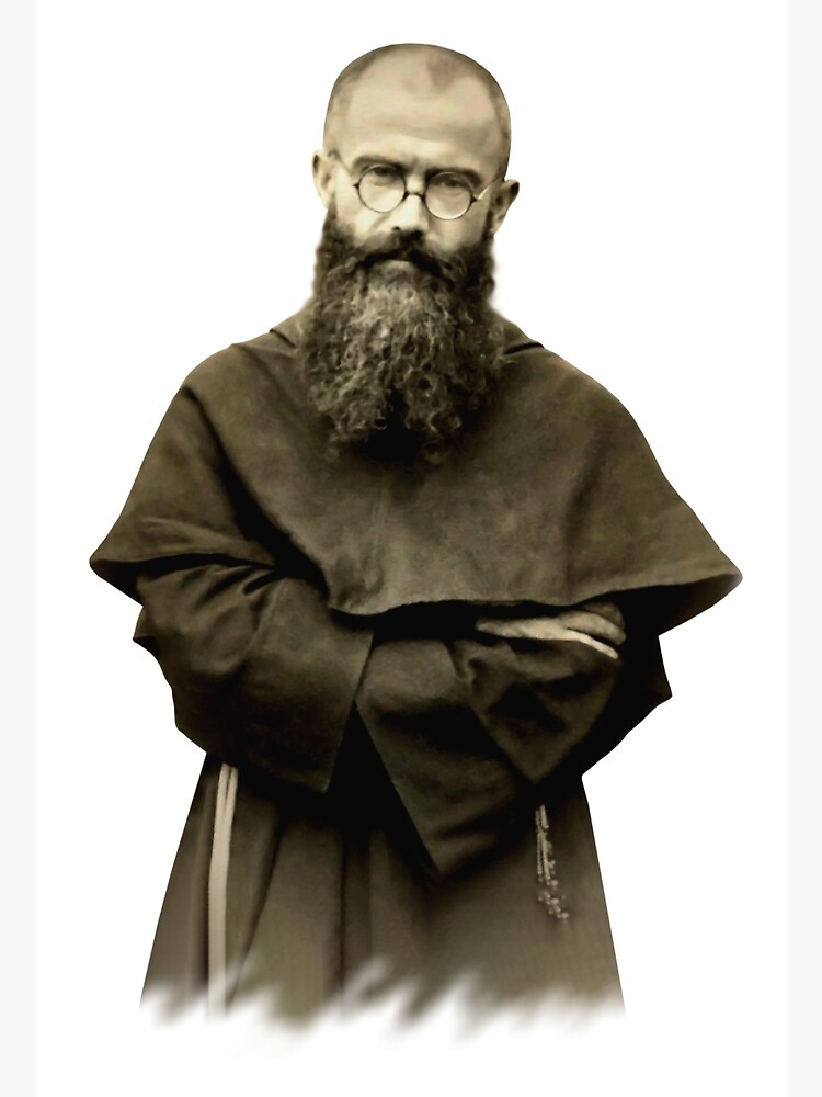 "Saint Maximilian Kolbe" Poster by alinerope | Redbubble