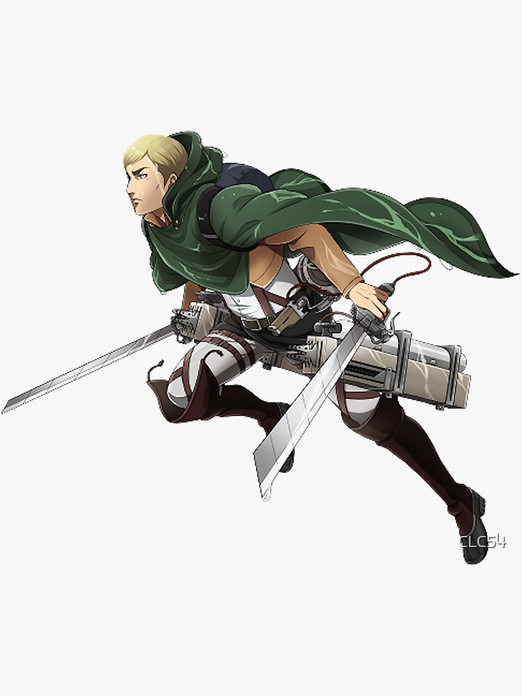 "Erwin Smith" Sticker by CLC54 | Redbubble