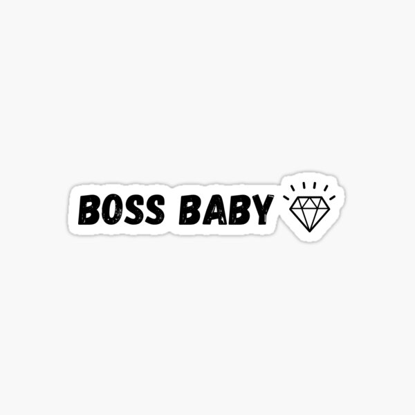 "Boss Baby" Sticker for Sale by mizmyst3ry | Redbubble