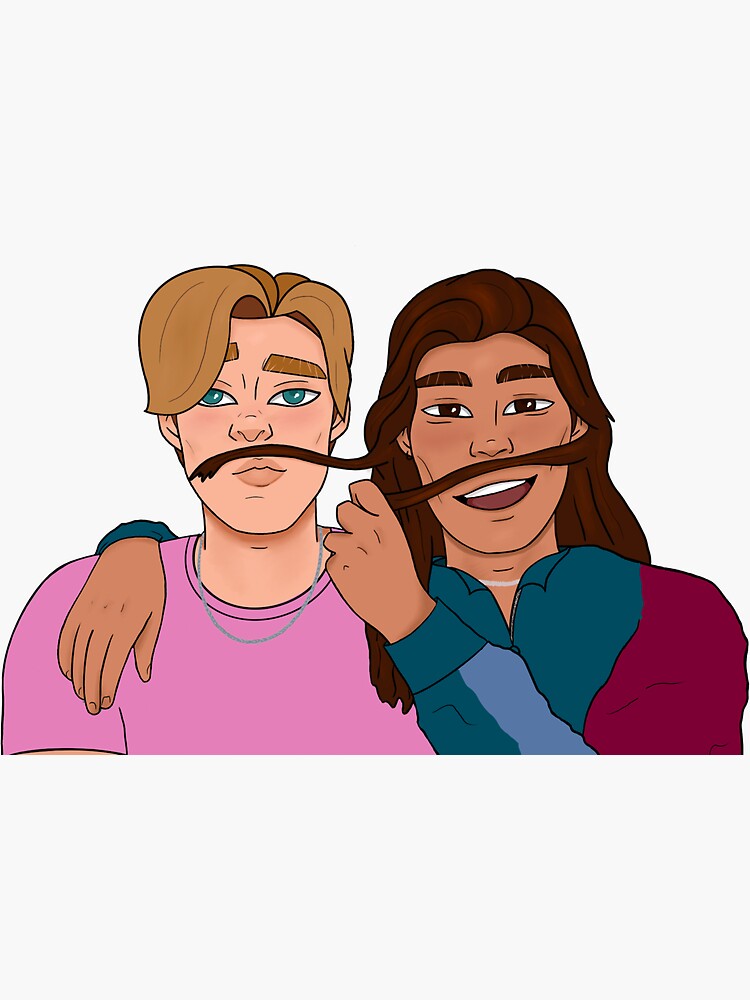 "Jatp - cute Willex " Sticker for Sale by moyanoandrea | Redbubble