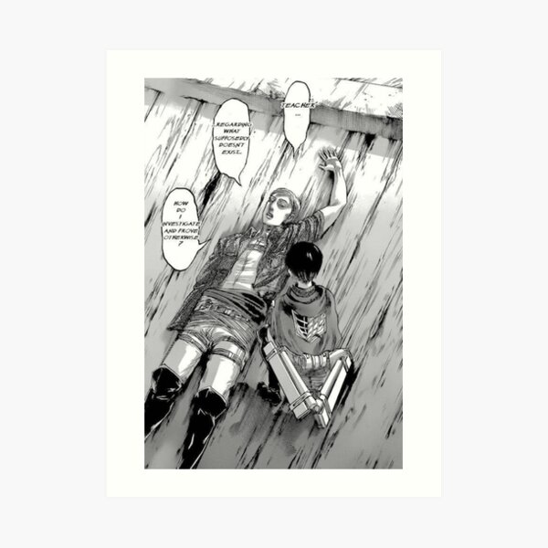 "Erwin Dead - SNK" Art Print by CLC54 | Redbubble