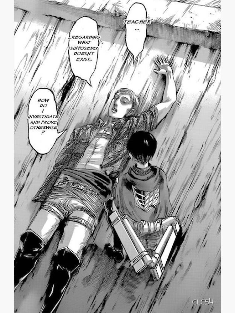 "Erwin Dead - SNK" Art Print by CLC54 | Redbubble