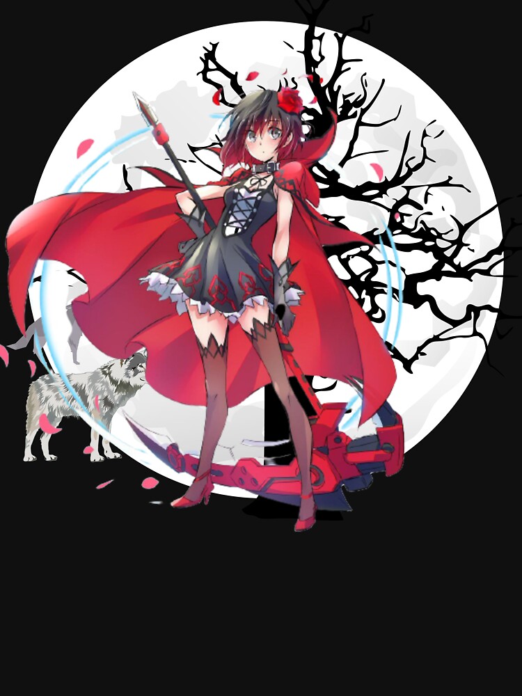 "RWBY Ruby rose Essential T-Shirt" T-shirt for Sale by Mery-kirara ...