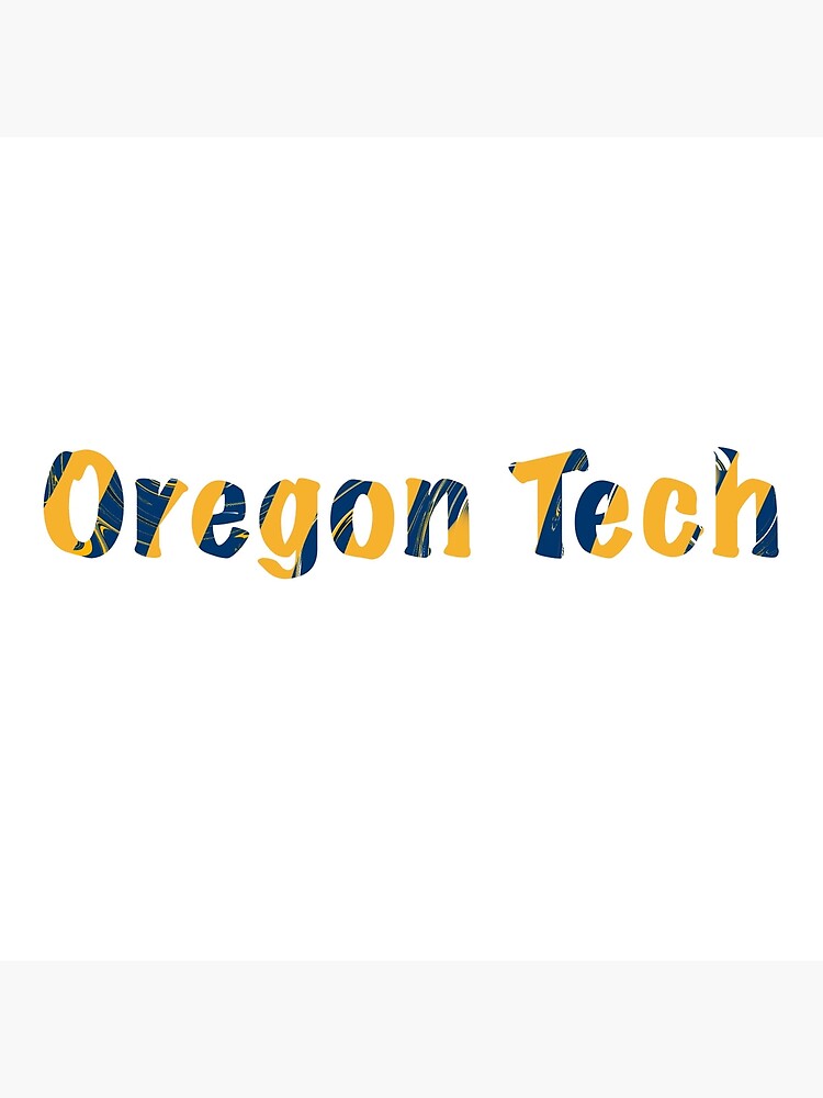 "Oregon Tech Logo" Poster by Kakuhnhausen | Redbubble