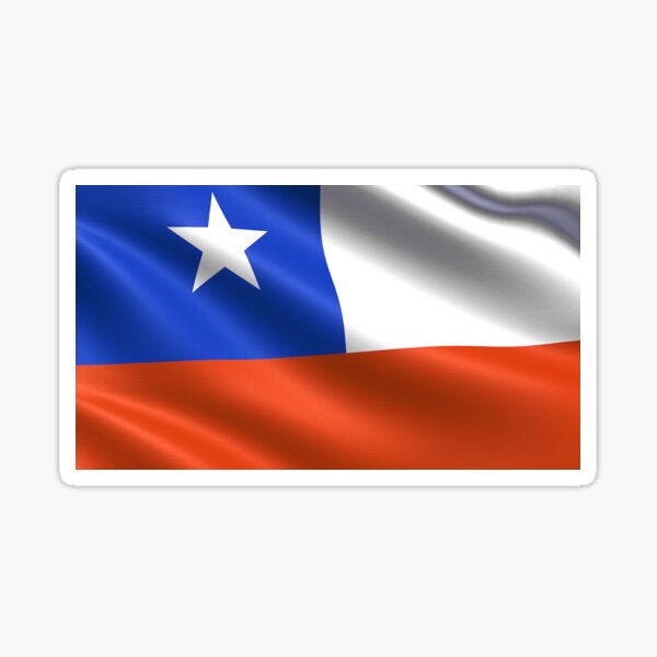"Chile" Sticker for Sale by 2411 | Redbubble